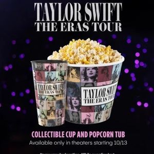 Taylor Swift | Dining | Taylor Swift Eras Tour Popcorn Bucket And Soda ...